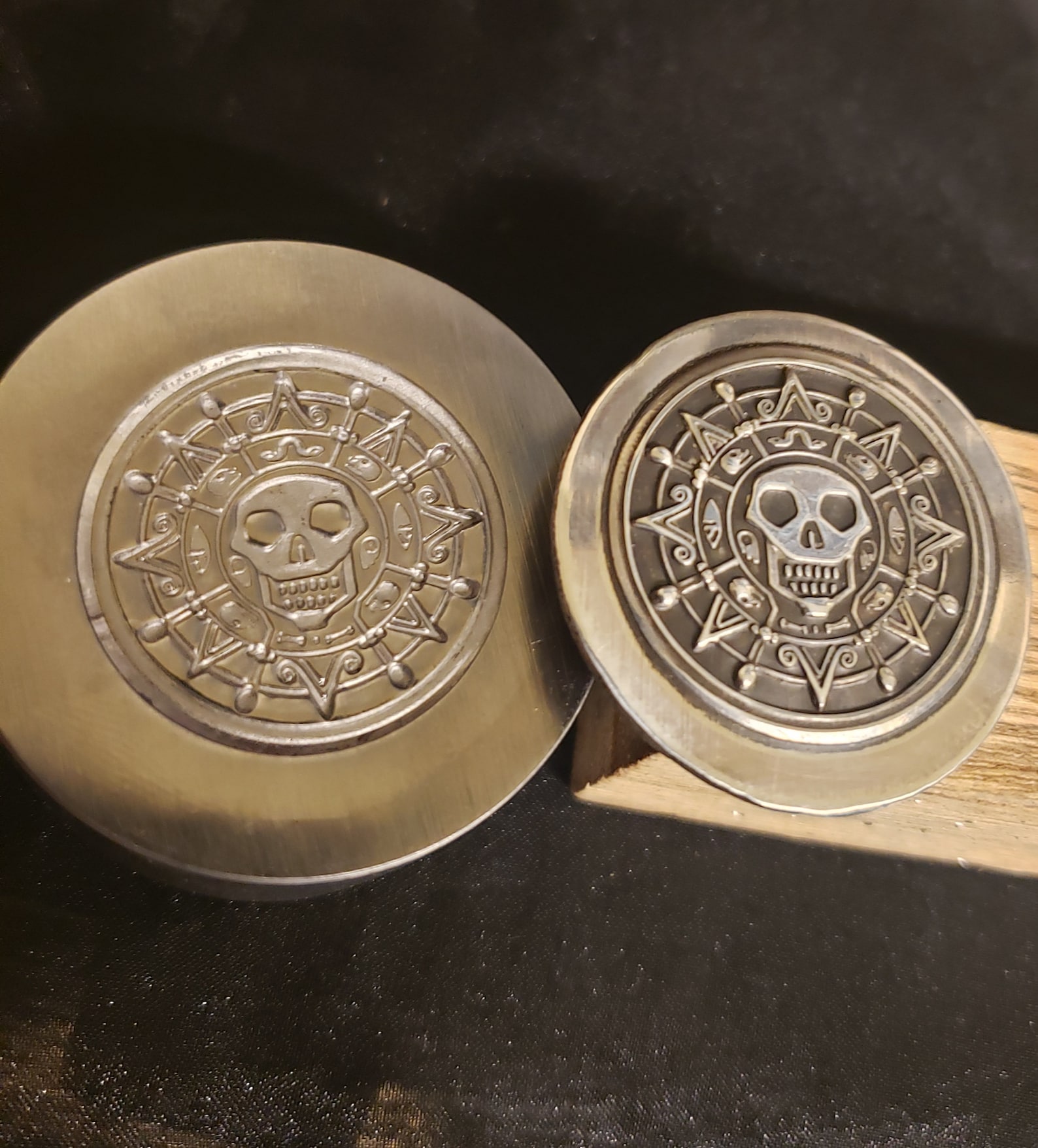 Impression Die - "skull Dial" P.O.C. Coin Small - Etsy