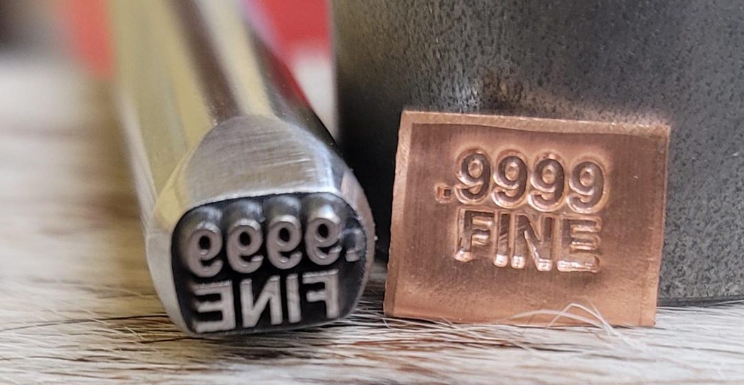 Hallmark Metal Stamp-.9999fine - Etsy