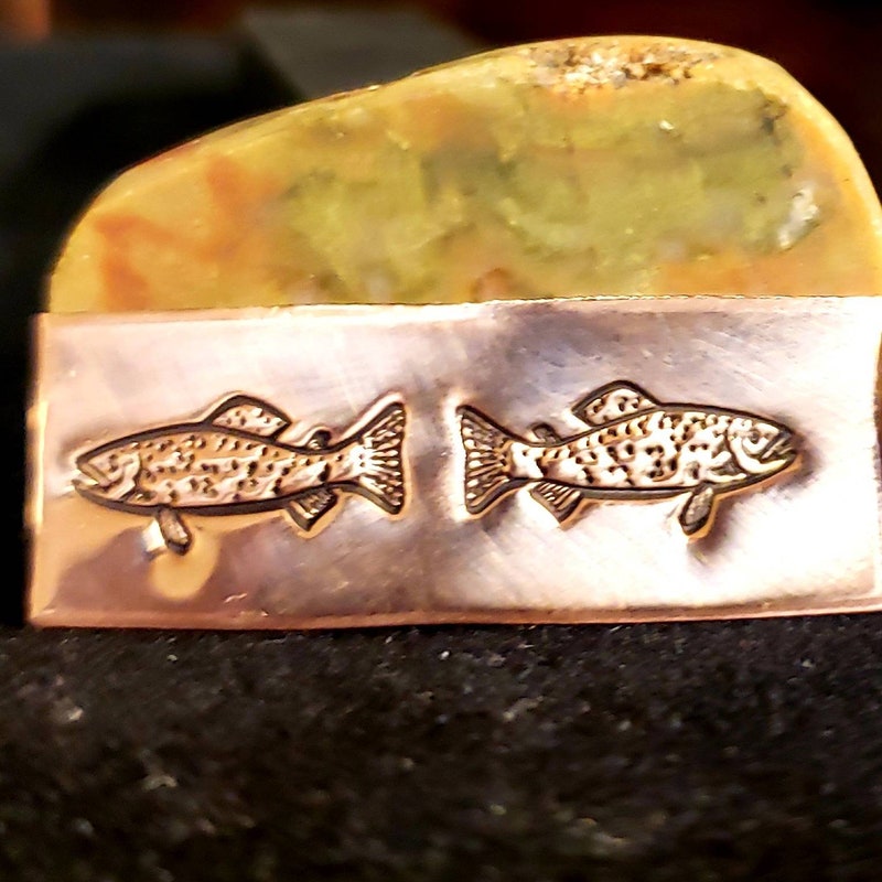 Trout Stamp Rubber - Etsy