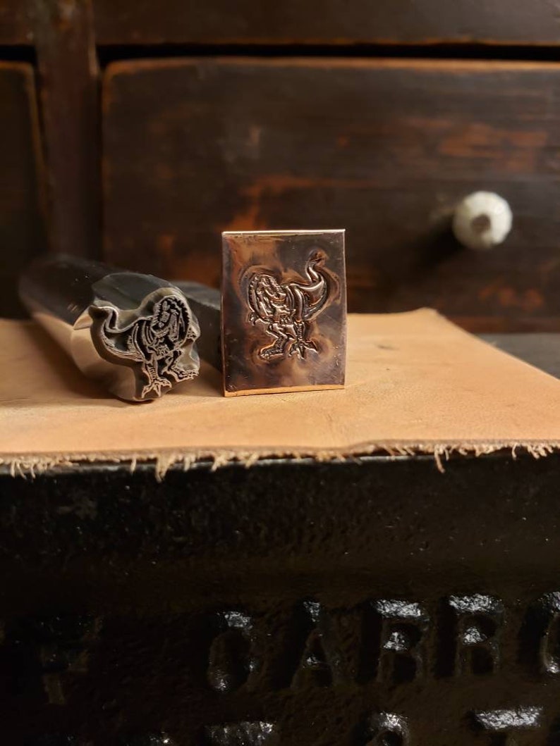 Tyrannosaurus REX - Metal Stamp - Etsy