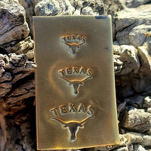 University of Texas- Longhorn Metal Stamp - Etsy