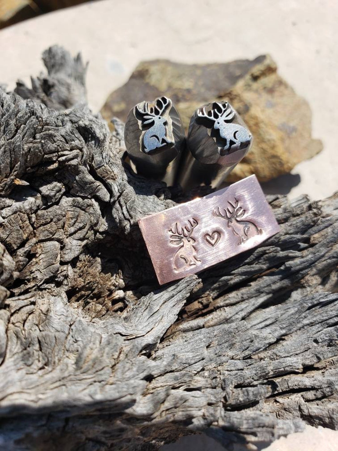 Cryptid-jackalope Metal Stamp - Etsy