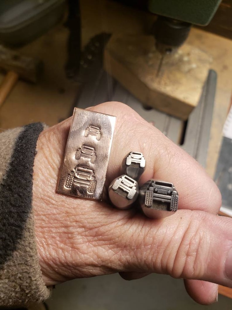 Off Road Vehicle 1 Wide Tires Metal Stamp - Etsy