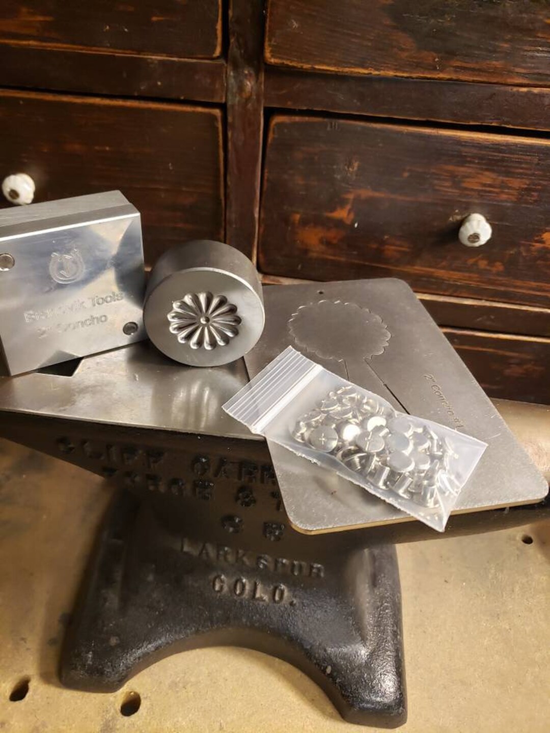 STARTER 2.0 Inch Concho Making Kit - Etsy