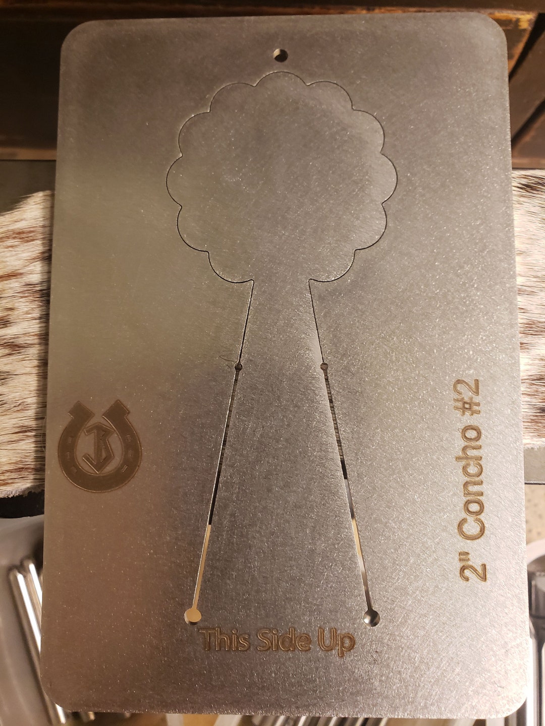 2 Inch Concho Pancake Die #2 - Etsy