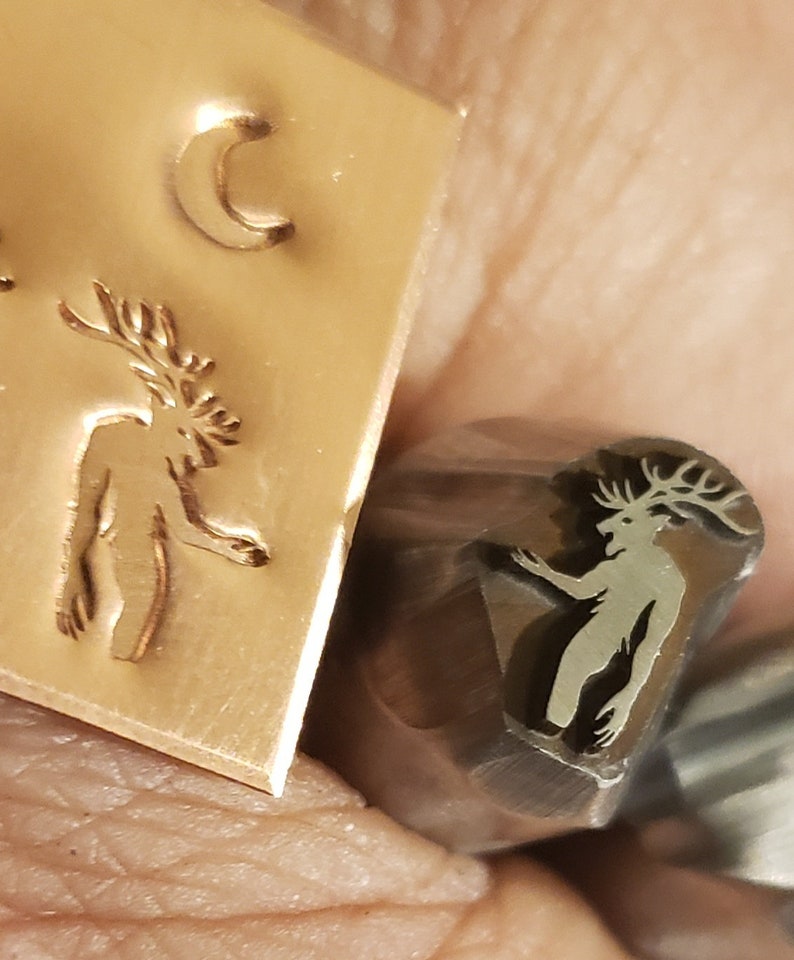 CRYPTID- Wendigo Metal Stamps - Etsy