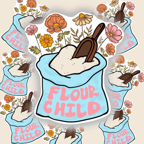 Flour Label - Etsy