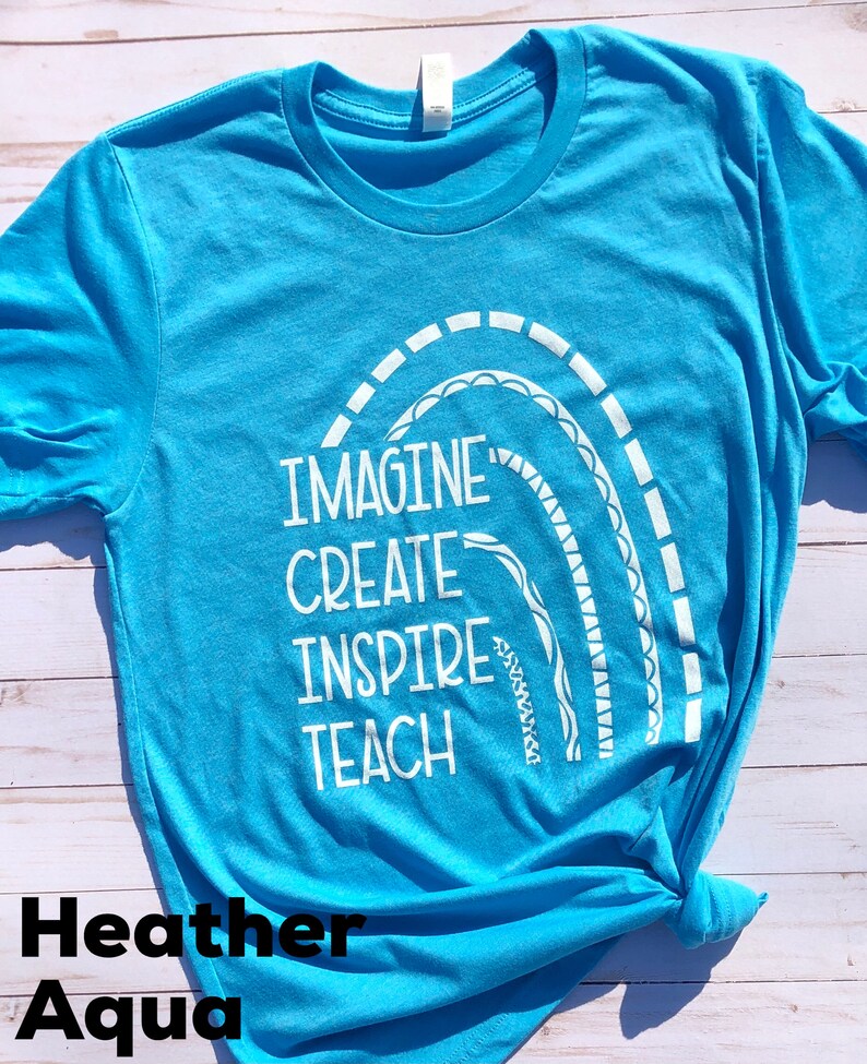 Imagine Teach Unisex Shirt Art Tshirt Art Teacher Shirt Art - Etsy