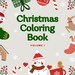 Christmas Coloring Pages Printable Christmas Coloring Pages 12 Pages ...