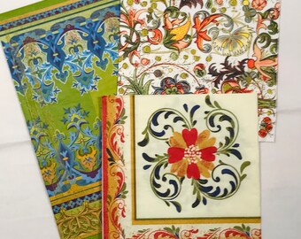 Italy Paper Napkins | Etsy