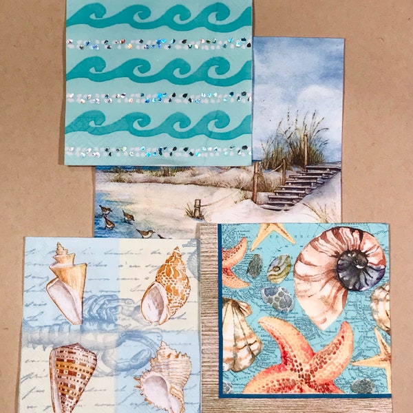 Ocean Napkin - Etsy
