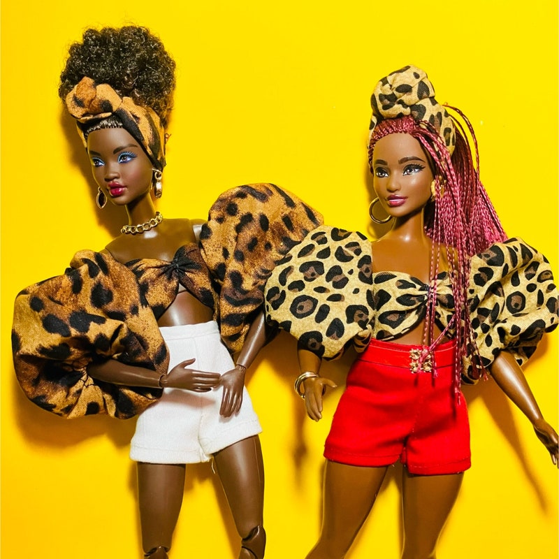 1/6 Doll Clothes Leopard - Etsy UK