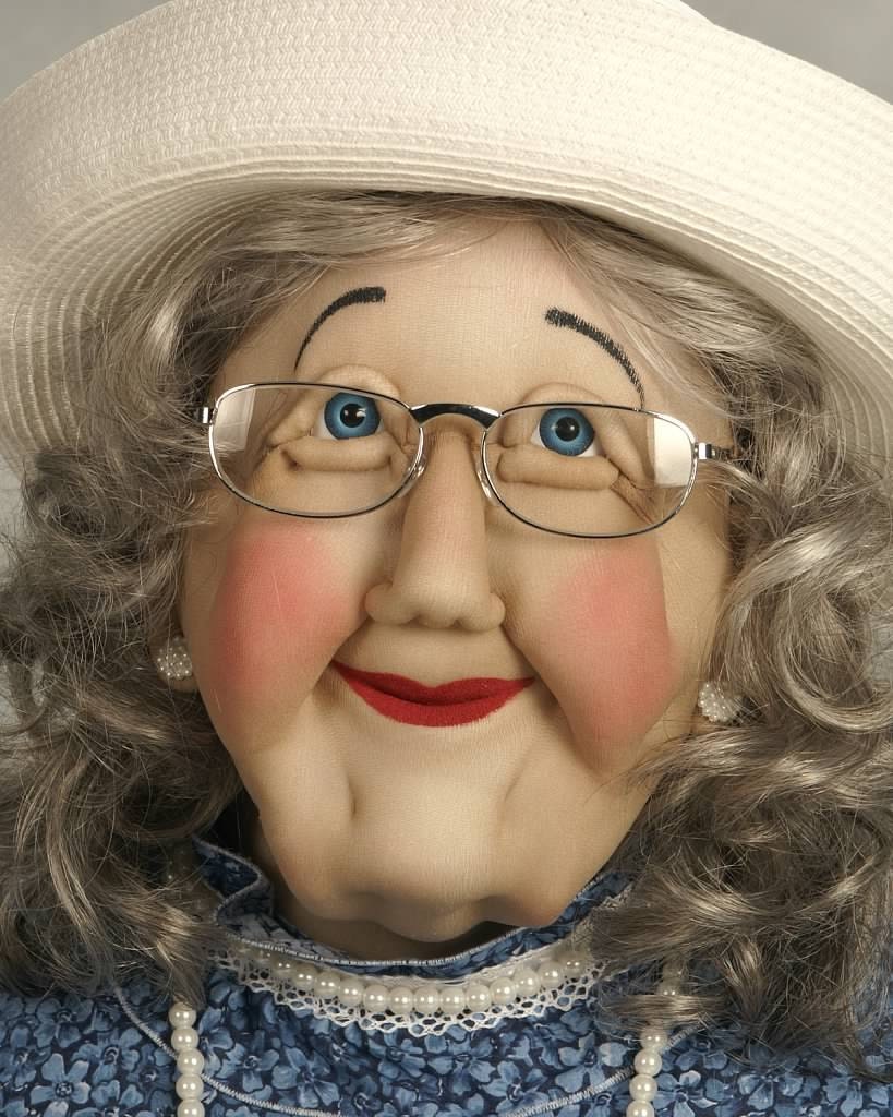 Grandma (grand Mother) Art Soft Sculpture Life Size Sized Doll - Etsy