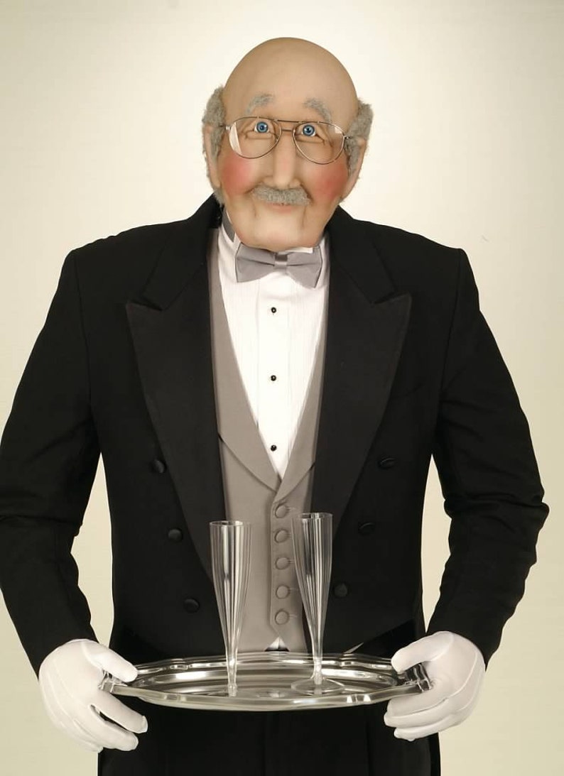 Butler Jeeves Art Soft Sculpture Life Size Sized Doll - Etsy