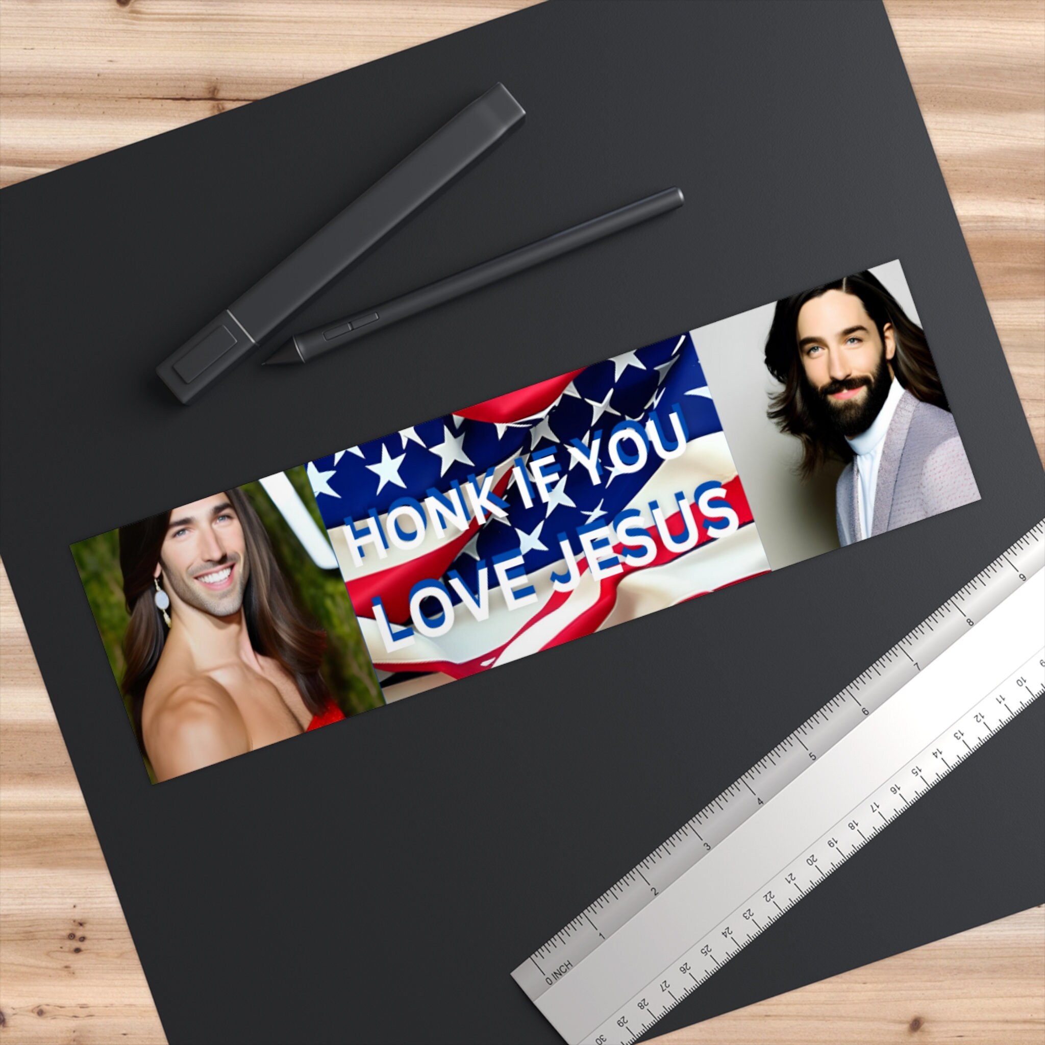 Honk If You Love Jesus Bumper Stickers | Conservative Bumper Sticker ...