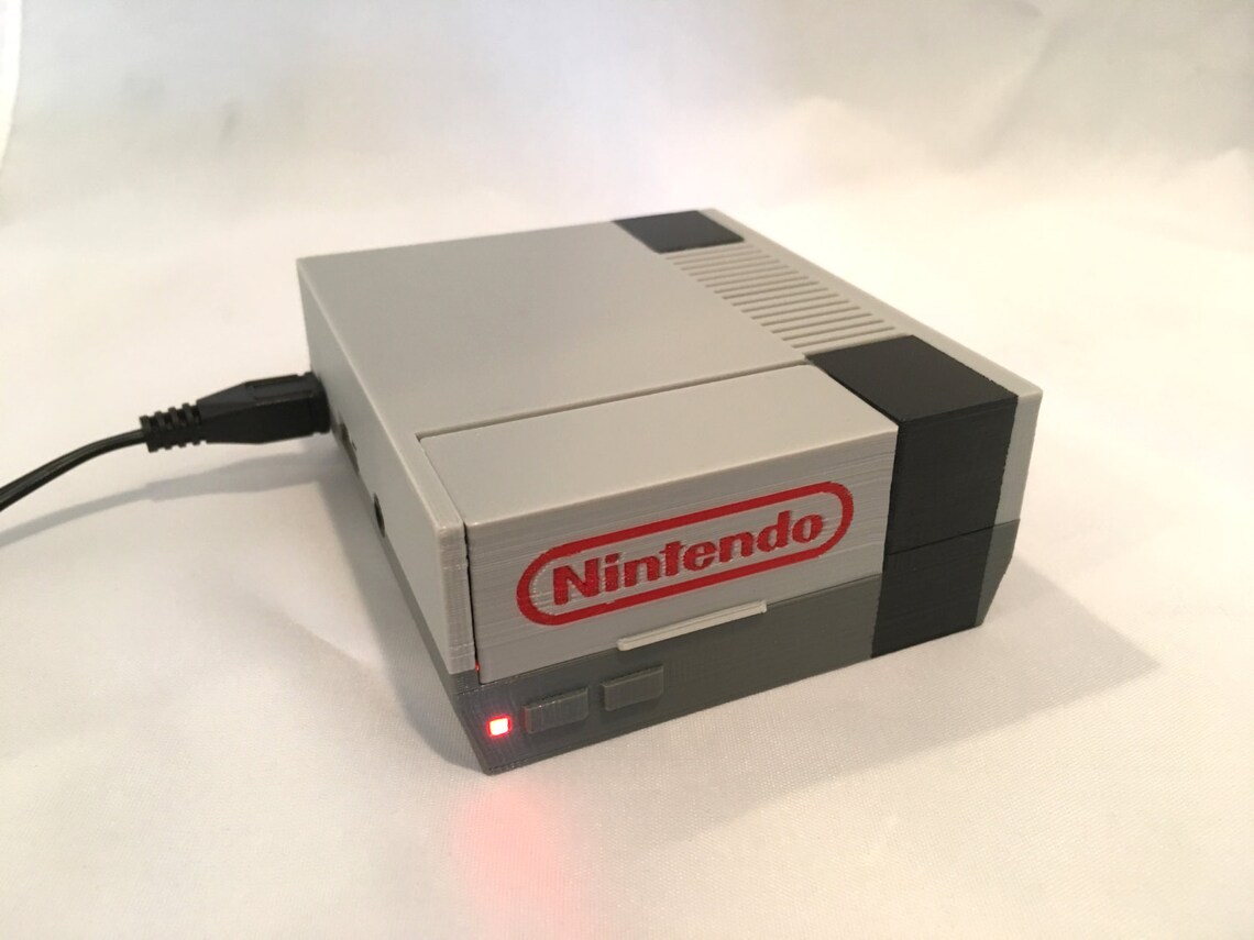 Raspberry Pi Case Nintendo NES Case with LED 2B or Pi 3 | Etsy Raspberry Pi Case Nintendo NES Case with LED 2B or Pi 3 | Etsy