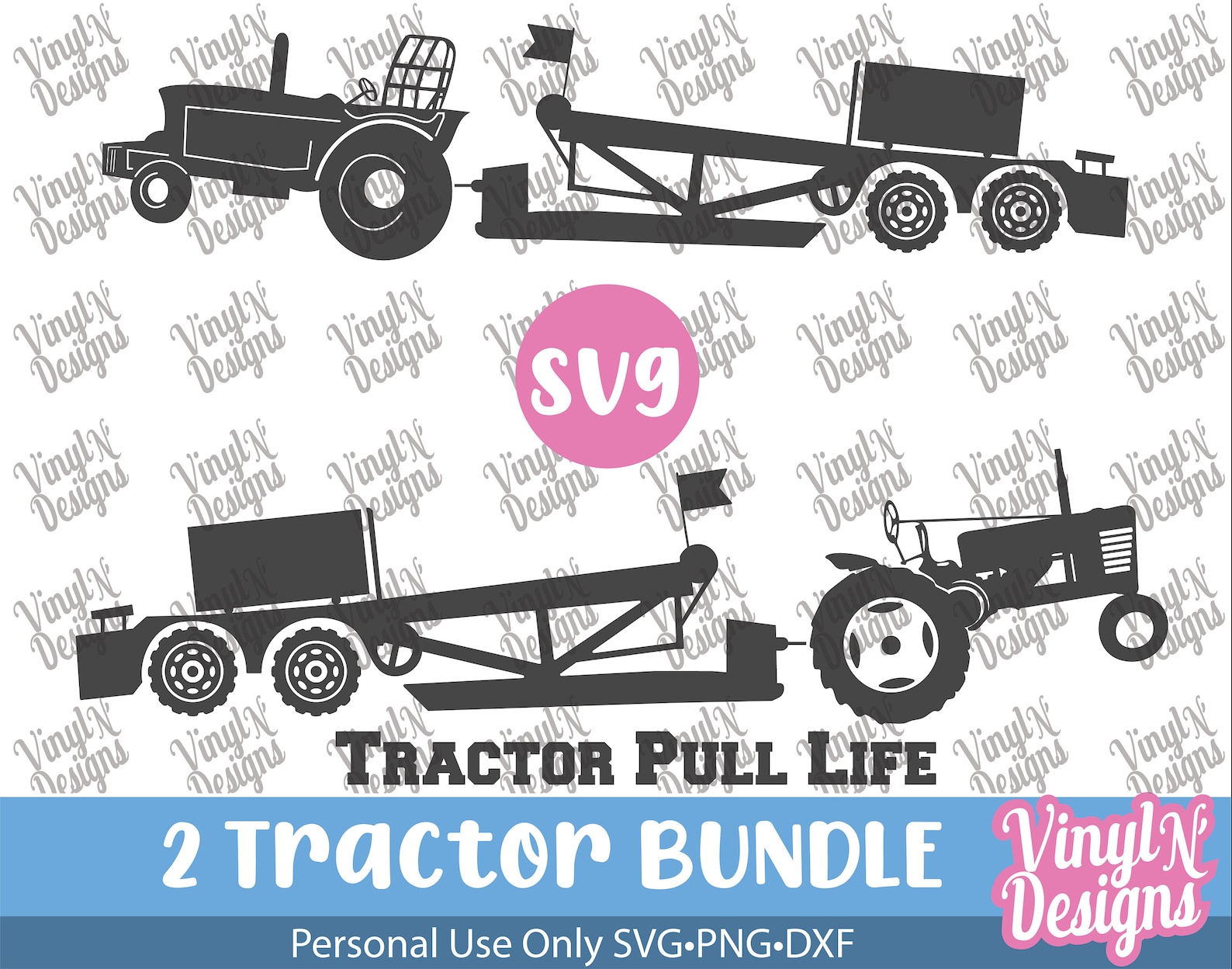 Tractor Pull Svg Bundle, Decal Sticker - Etsy