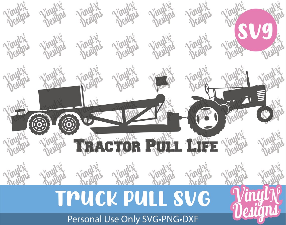 Tractor Pull Svg, Decal Sticker - Etsy