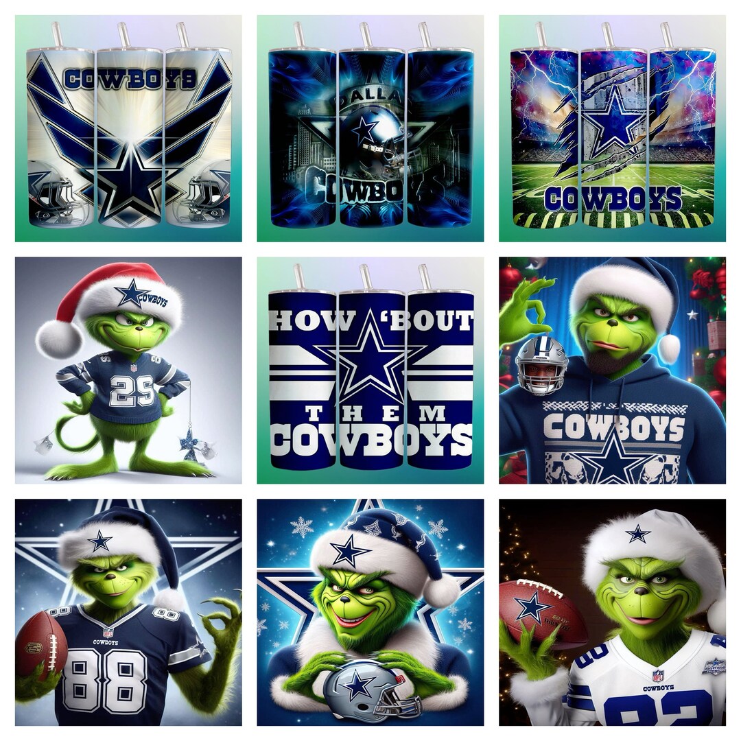 35 Grinch Sports 20 Oz Tumbler Png Sublimation Dallas 20oz - Etsy