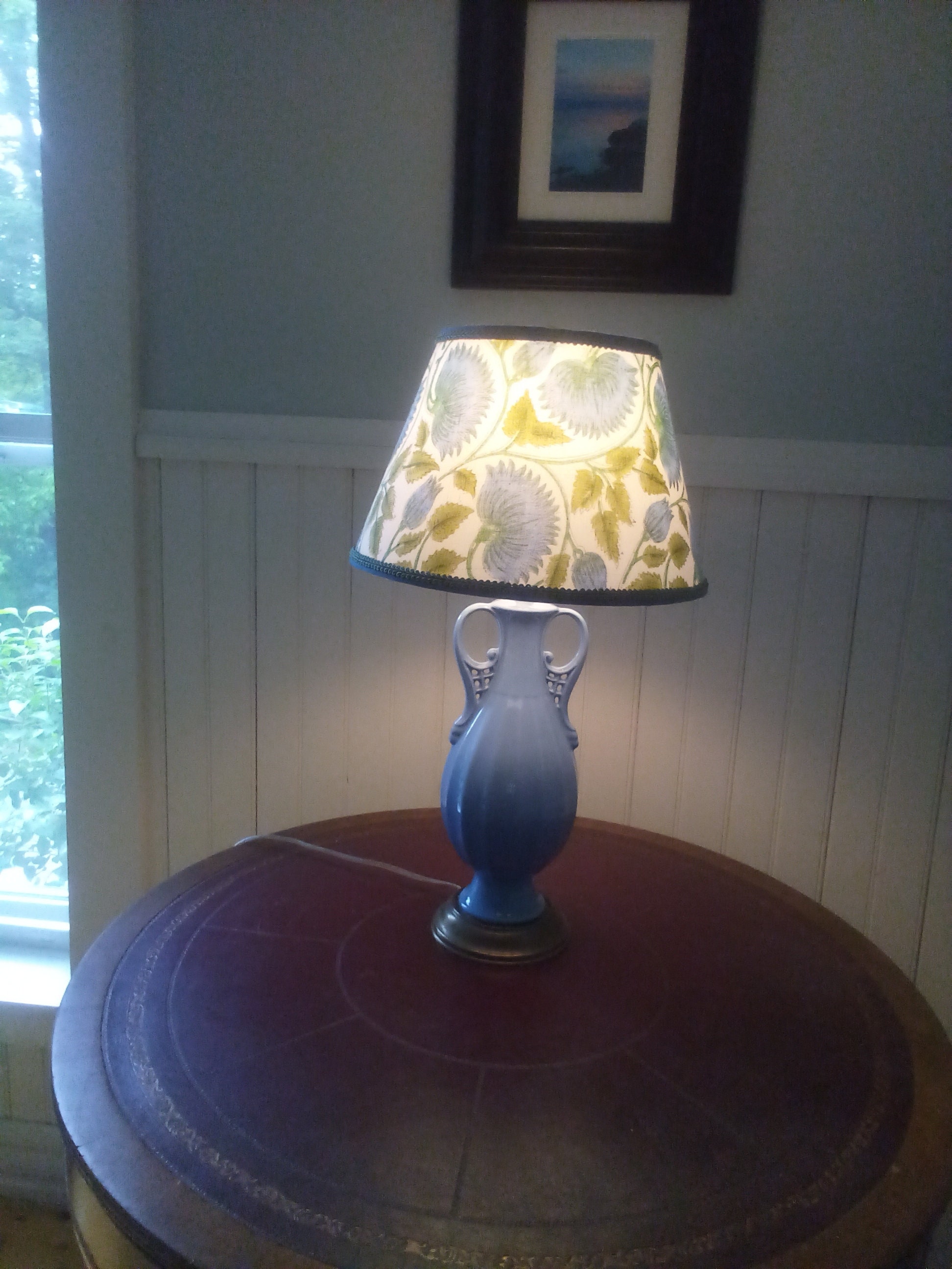 Periwinkle Blue Lamp and Shade-choose Option - Etsy