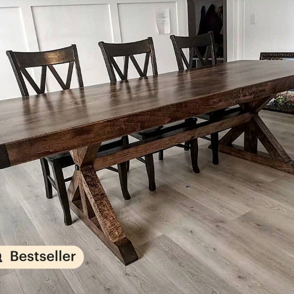 Maple Dining Table - Etsy