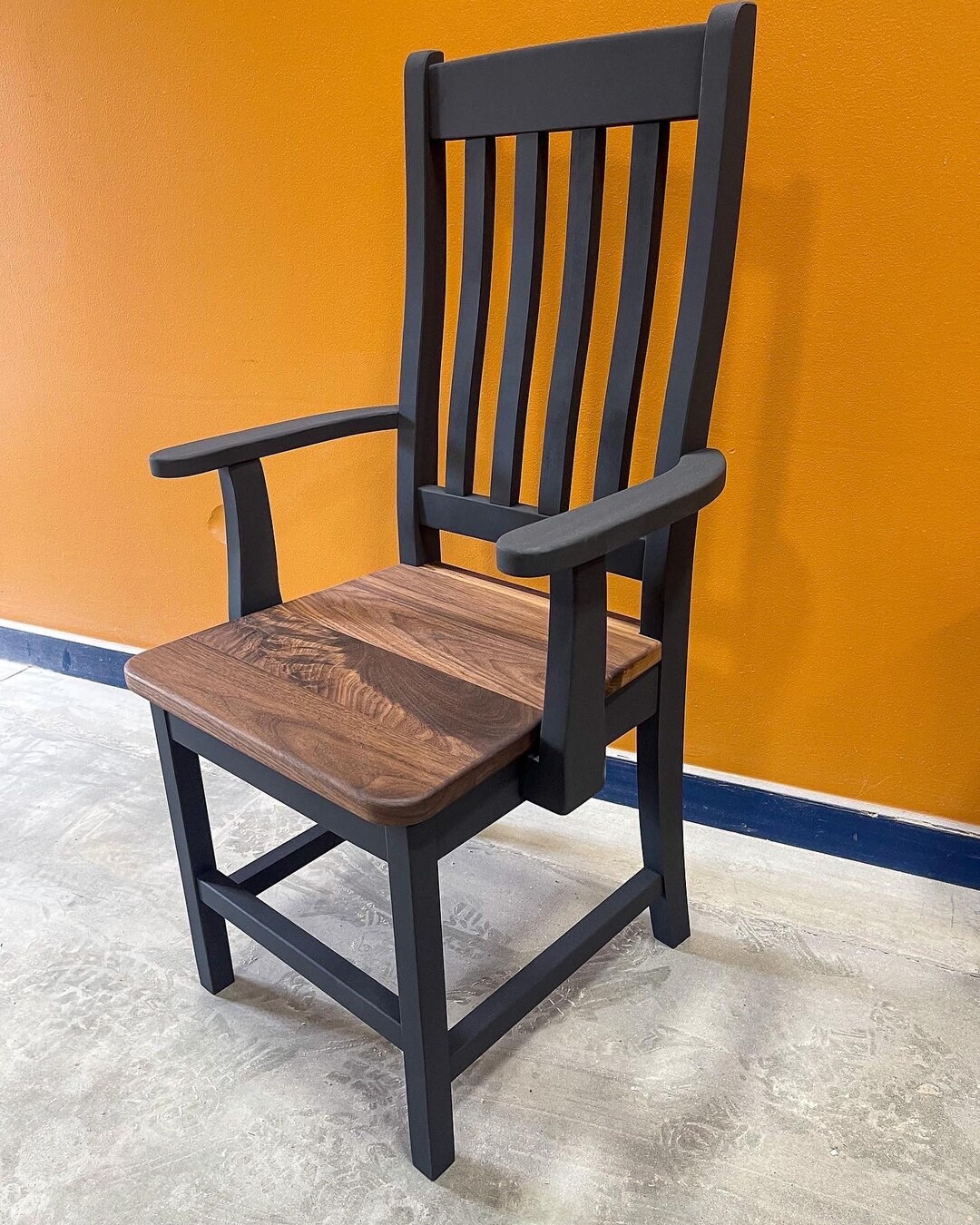 Dining Table Chair, Farm Chair, Walnut Chair, Dining Chair, Harvest ...