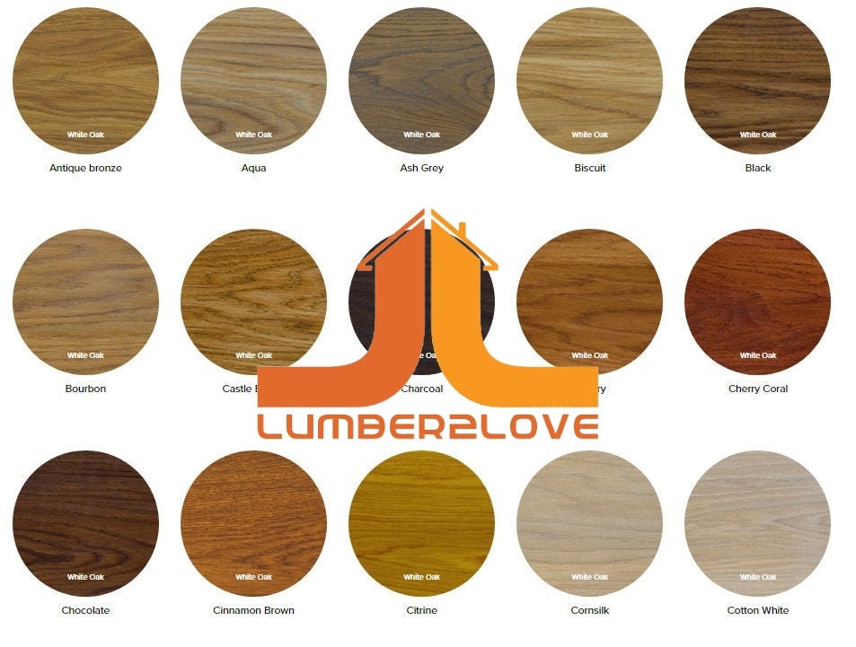 Hardwood Stain Samples | Etsy