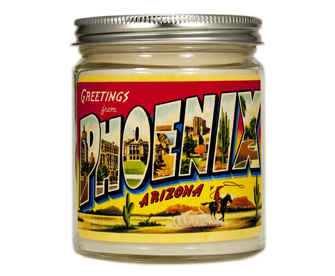 Phoenix Candle Arizona Candle Arizona Gift Homesick Candle - Etsy