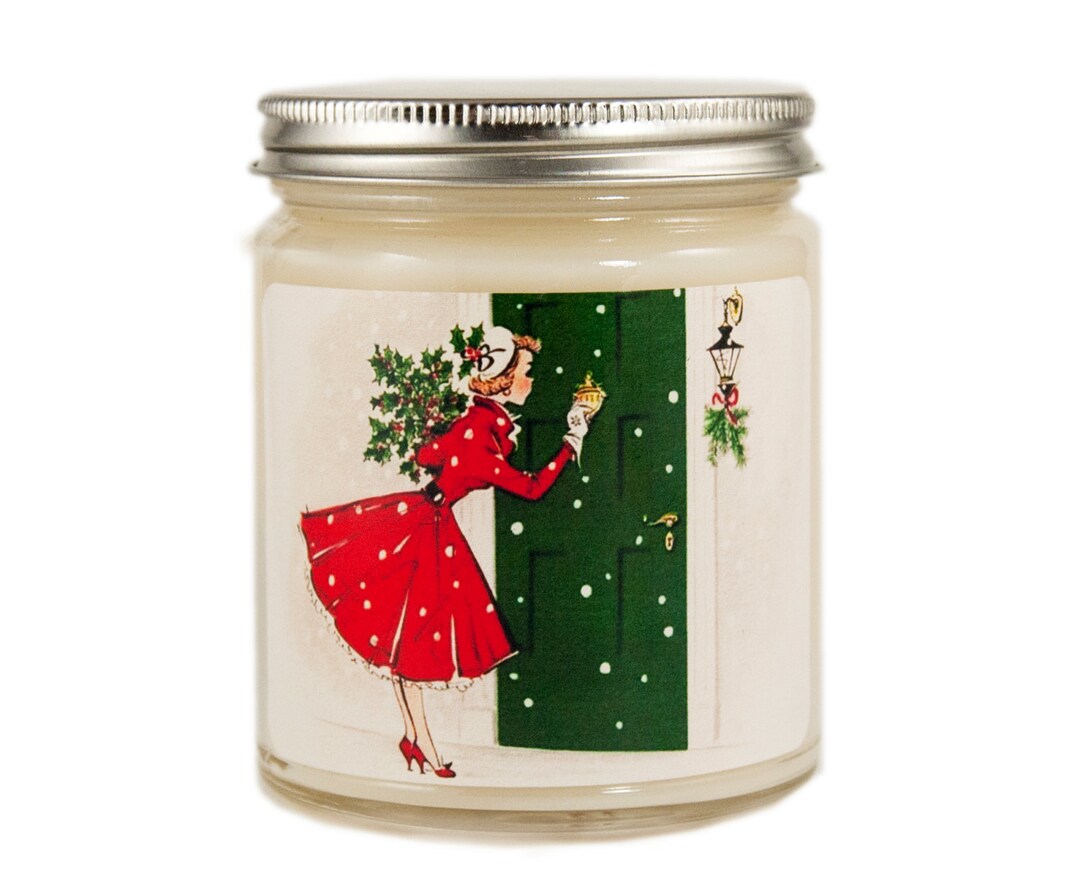 Christmas Candle, Personalized Candle, Scented Candle, Candle Gift, Soy ...
