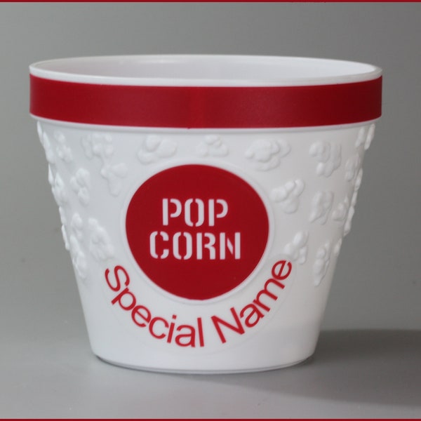 Popcorn Bowl - Etsy