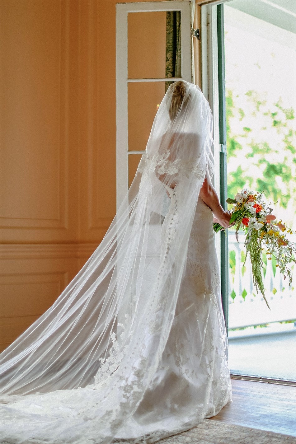 Handmade Custom Veils: "the Courtney" - Etsy