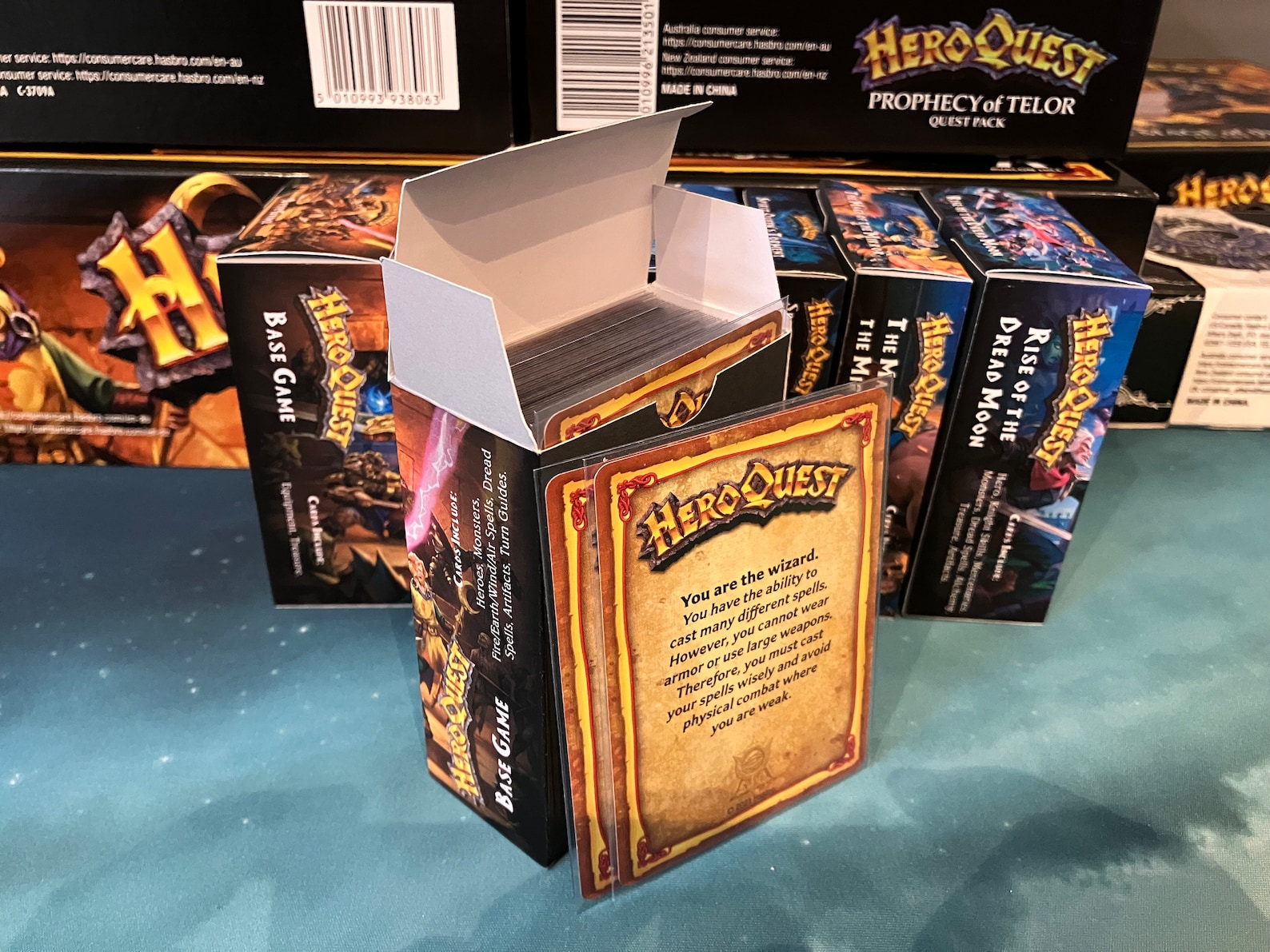 Heroquest Tuck Boxes for Base Game and All Expansions Playing Cards 9 ...