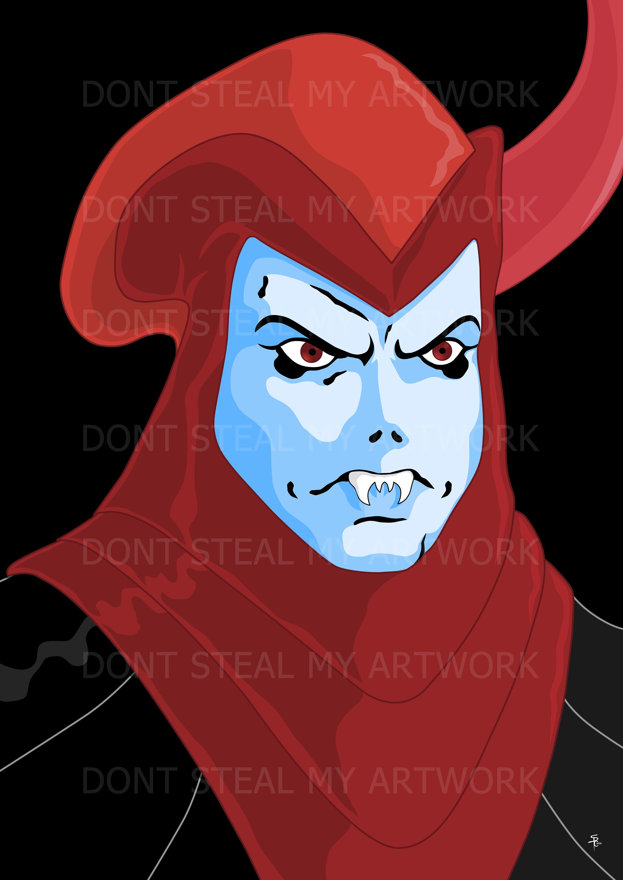 Venger Dungeons and Dragons Original Art Poster digital Download - Etsy