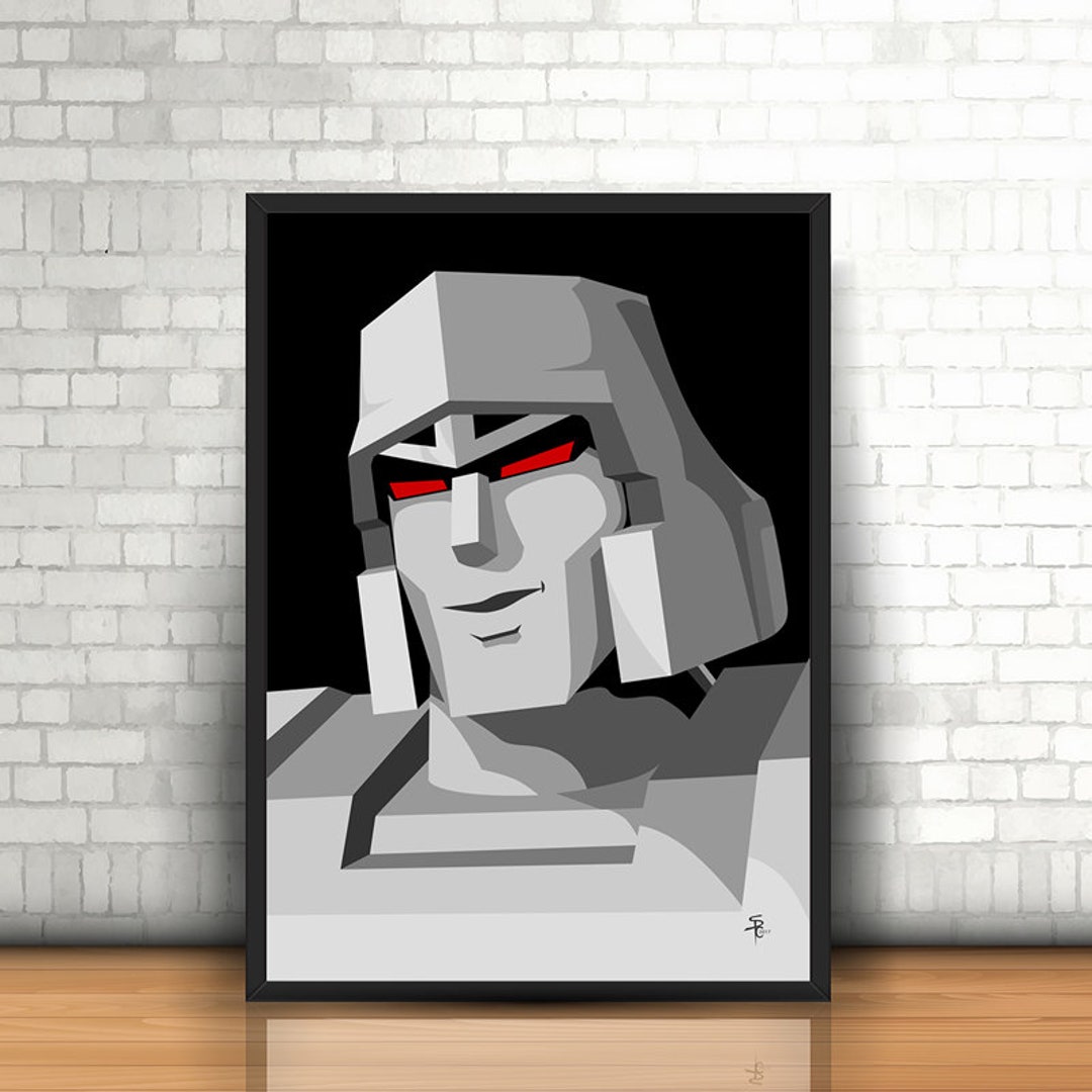 Megatron - the Transformers - Original Art Poster (digital Download) - Etsy