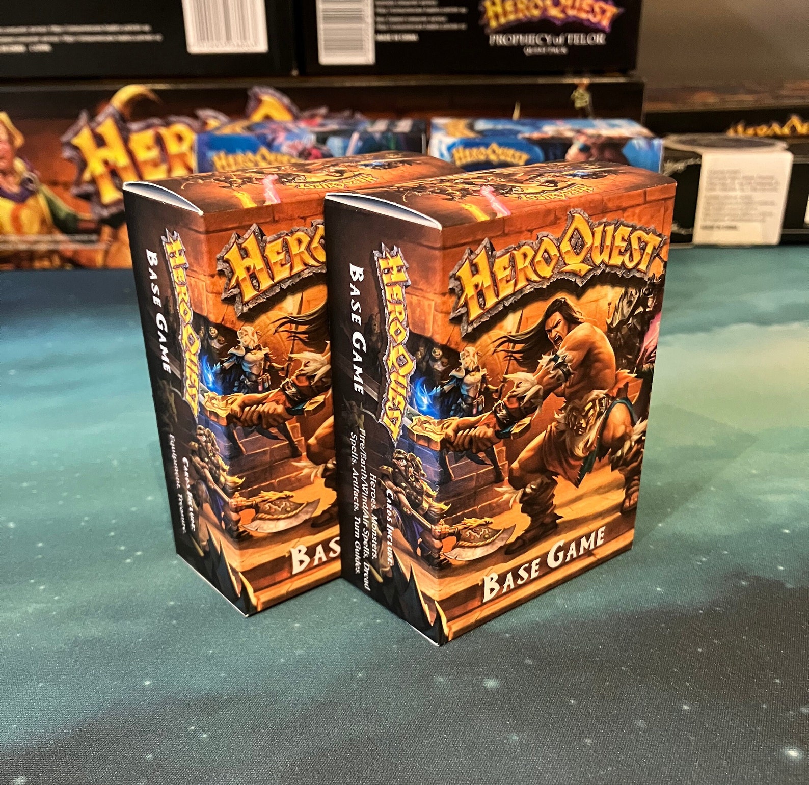 Heroquest Tuck Boxes for Base Game and All Expansions Playing Cards 9 ...
