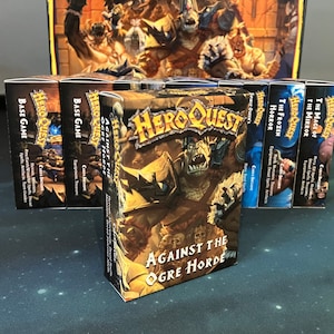 Heroquest Tuck Boxes for Base Game and All Expansions Playing Cards (11 ...