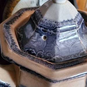 SALE ANTIQUE J Clementson Ironstone Tillenberg Pattern 10 Inch Tea Pot ...