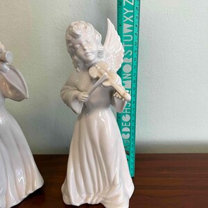 Vintage Dresden Original Germany Porcelain Singing Angel Figurines - Etsy