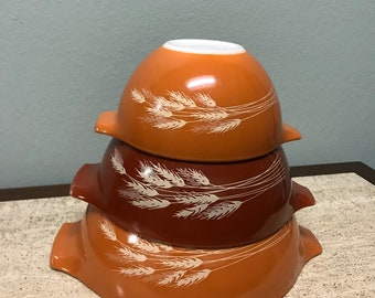 Pyrex autumn harvest | Etsy