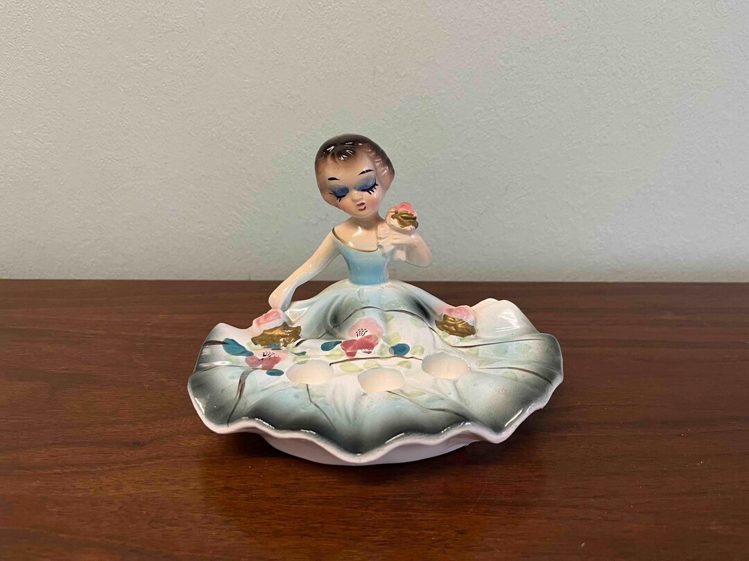 Vintage Wales Lady Vanity Lipstick Holder - Japan - Etsy
