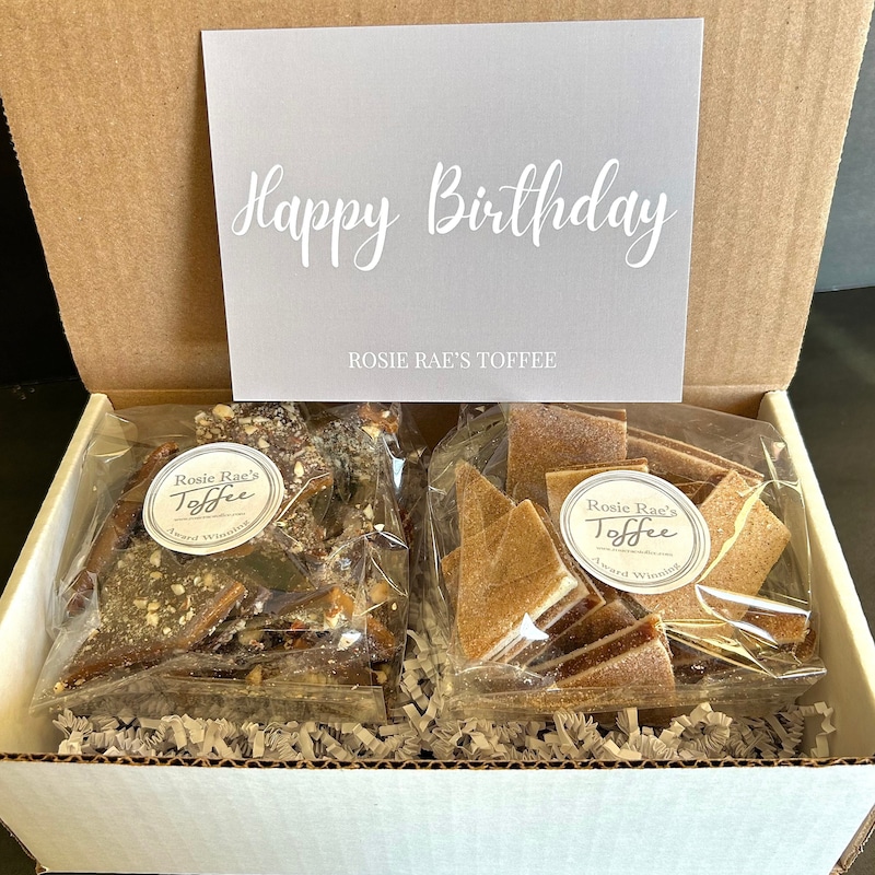 Birthday Toffee - Etsy