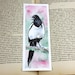 Magpie Thief Watercolor Bookmark - Birds Painting on Bookmark - Gift ...