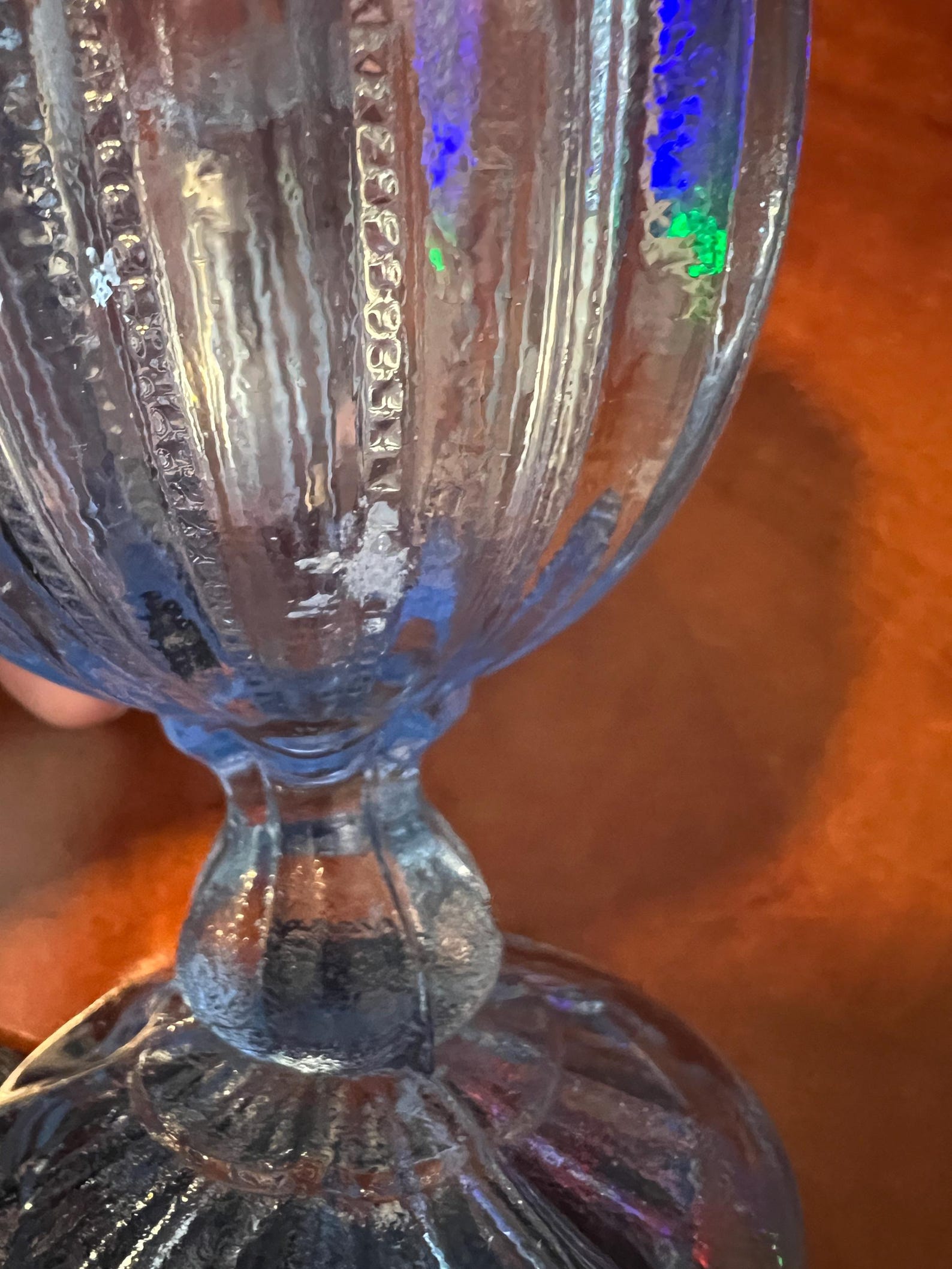 Portieux Vallerysthal - Blue Opaline Glass - VINTAGE! - Glass Jam Jar With Lid - Etsy