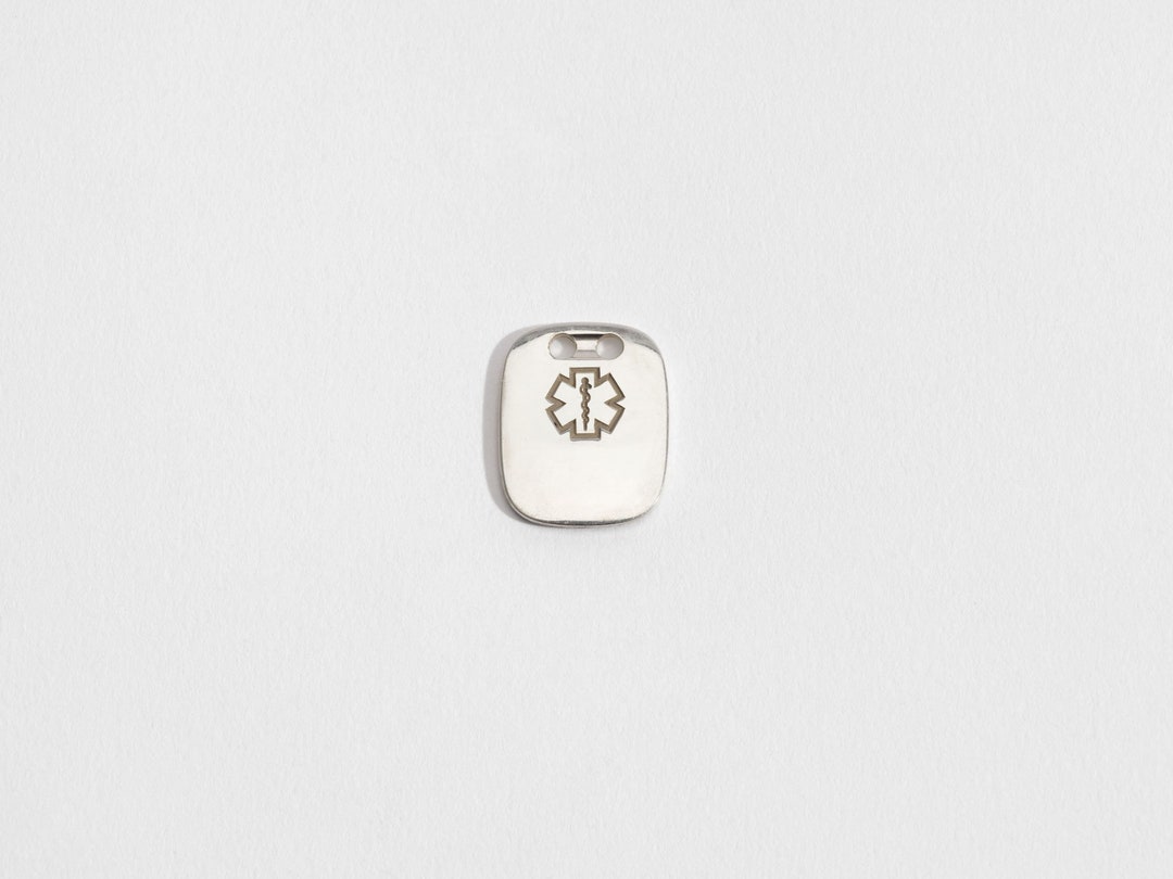 Peter Silver Medical ID Pendant | Type 1 & Type 2 Medical Alert ID ...