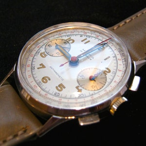Vintage & Super Cool 1940's 'MEPA' Chronograph Wristwatch - Etsy