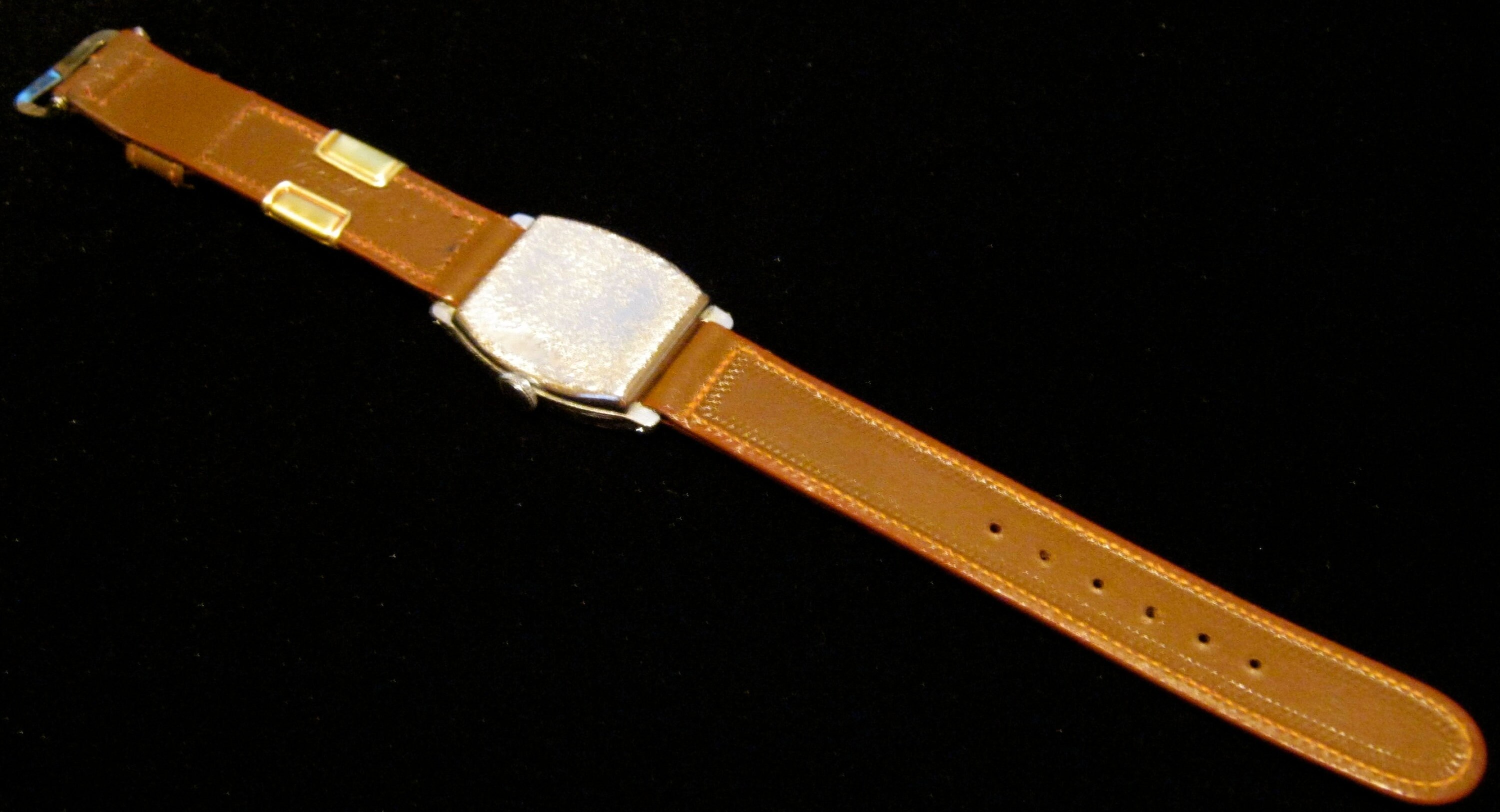 Handsome & Rare Vintage 1930's 'helbros' Digital/direct Read/jump Hour ...