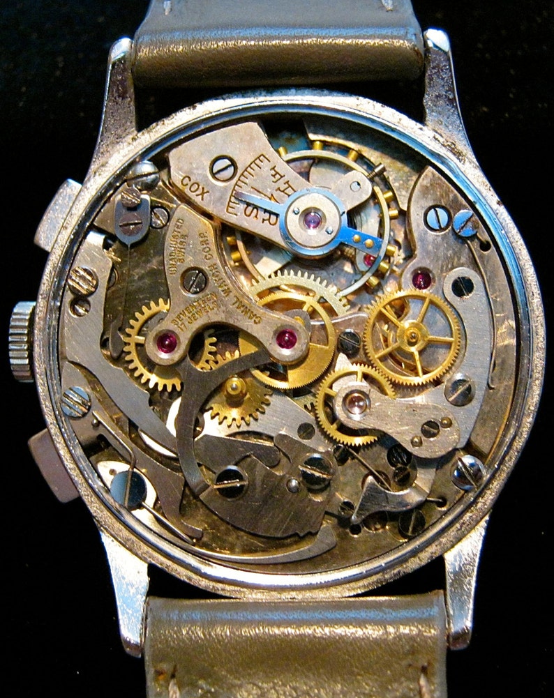 Vintage & Super Cool 1940's 'MEPA' Chronograph Wristwatch - Etsy
