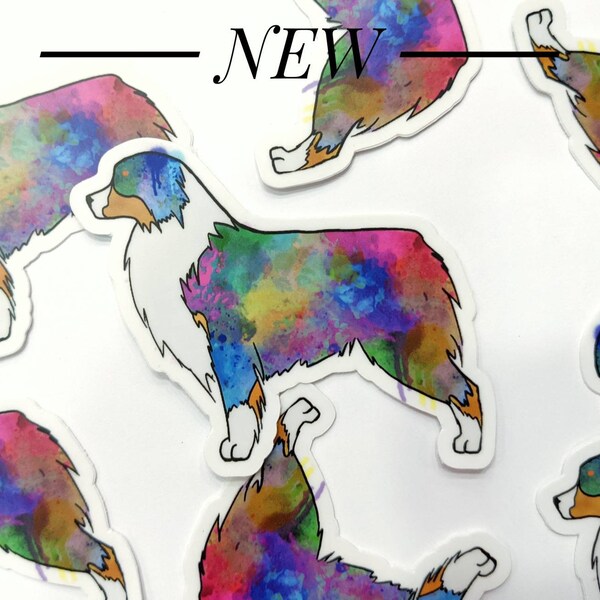 Australian Shepherd Decal - Etsy