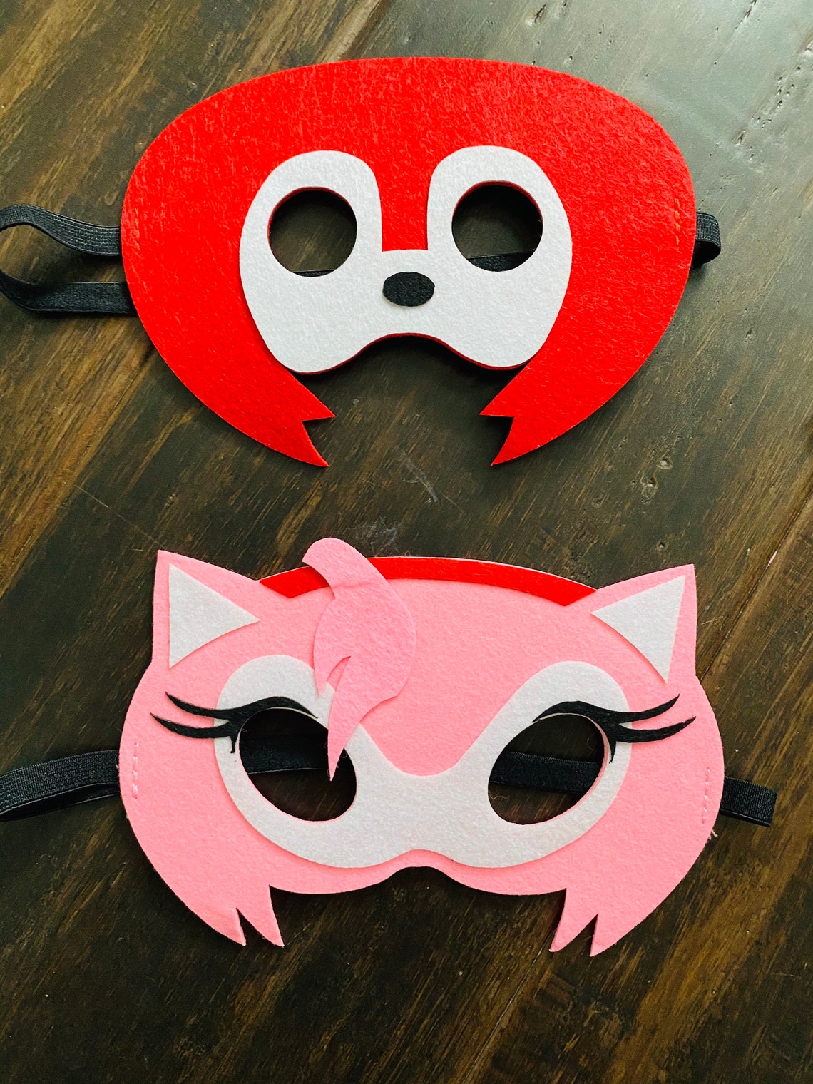 Sonic the Hedgehog and Friends inspired masks. Birthday Party | Etsy