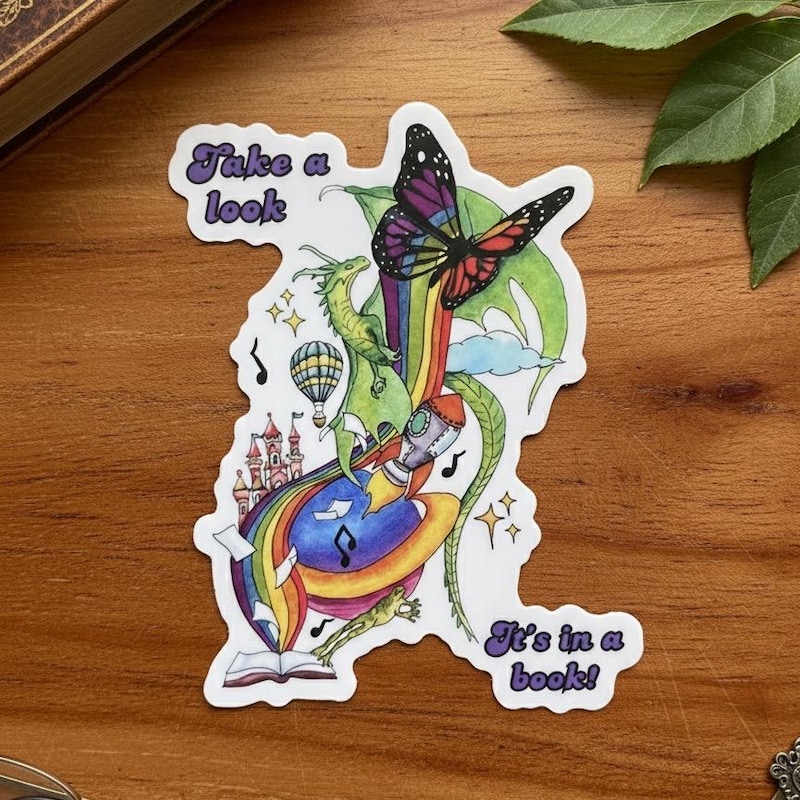 Its Just Paper Decal - Etsy